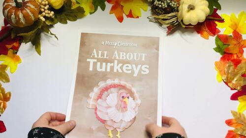 2nd Grade All About Turkeys Reading Lesson RI.2.1 Ask & Answer Questions