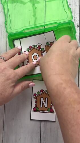 Gingerbread Task Box Activities for Pre-K/Preschool | TPT