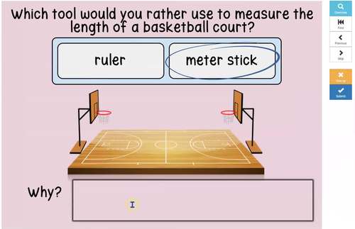 2nd Grade Measuring Length with Standard Units Boom Cards, 2.MD.A.1, 2 ...