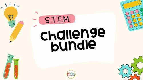 Back to School STEM Activity BUNDLE │ LOW PREP │Challenge │ Icebreaker
