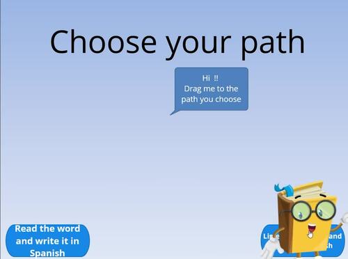 Practice Colors in Spanish Activity -Digital With Read to Me in Spanish
