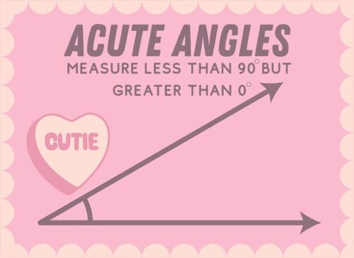 Types of Angles & Geometry Vocabulary Posters | Math Bulletin Board Set