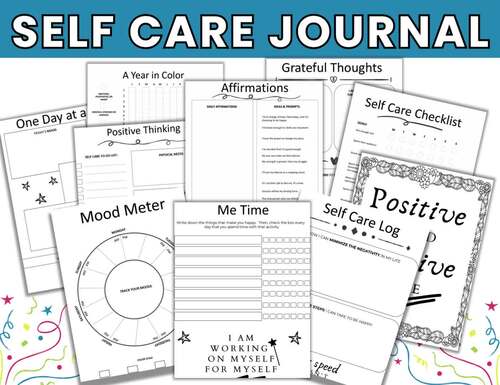 Self Care Reflection Journal – 8 Weeks to a Healthier Mindset ...