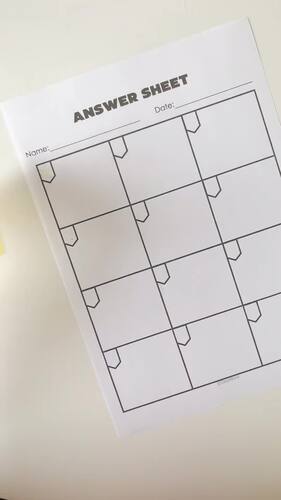 3rd Grade Fraction Review: Fraction Task Cards (Fraction on a number ...