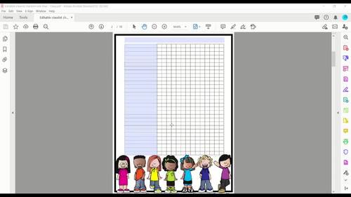 Back to School Checklist Class List Classroom Forms Template Editable