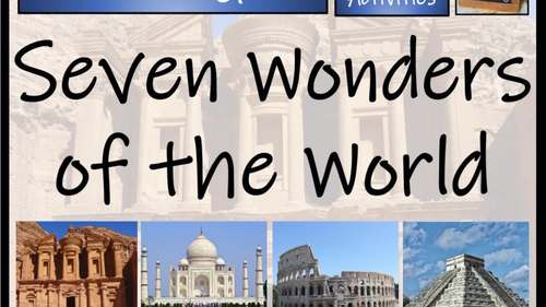 Seven Wonders of the World Close Reading Comprehension Book | 5th & 6th ...