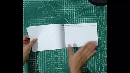 My Summer Fun Mini Book: Writing, Drawing, and Bucket List Activities