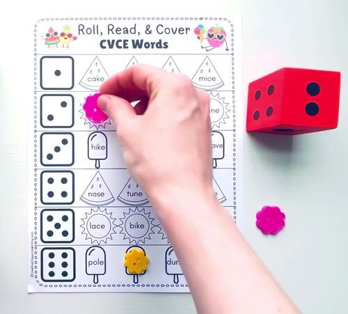 June CVCE Roll, Read, & Cover: Summer Literacy Center for Kindergarten ...