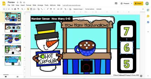 Winter Themed Math Activities by Camping In Primary | TPT