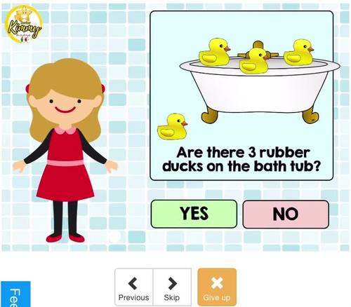 Bathroom Answering Yes or No Questions Boom Cards by Teacher Kimmy