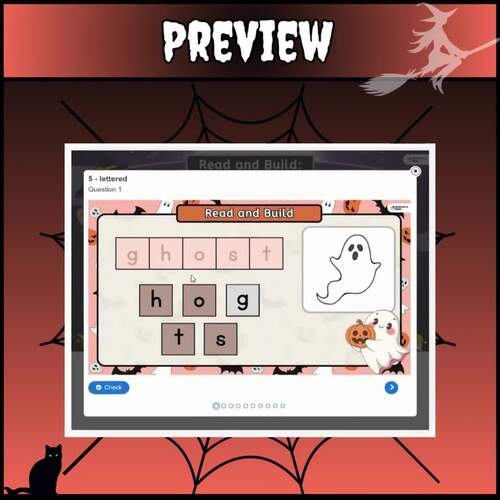 Halloween: Read and Build Digital Resources by Schooler's Mate | TPT