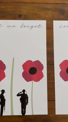ANZAC Day Craft with Handprints by ThatAuzzieTeacher | TPT