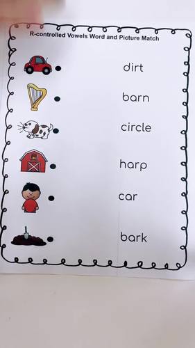 R-Controlled Vowel Word Work by Whole and Healthy Teaching | TPT