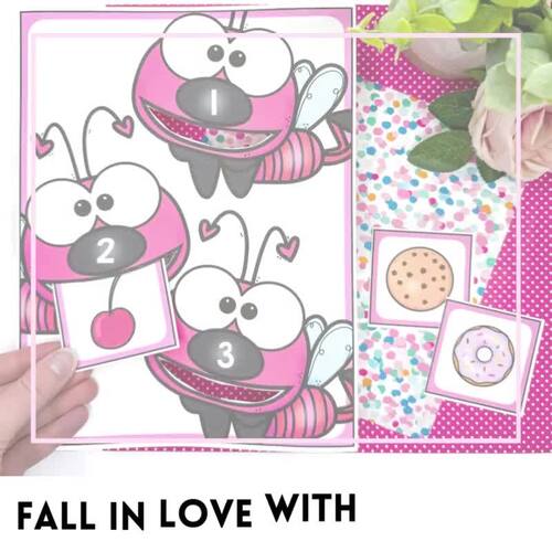 Preschool Valentine's Day Syllables Game - Love Bug Phonological ...