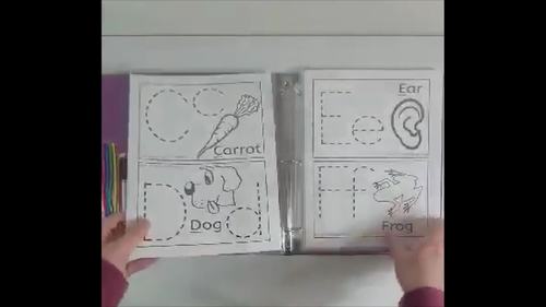 Alphabet Cards - Tracing, Wikki Stix, Reading, Flash Cards by Raising Hooks