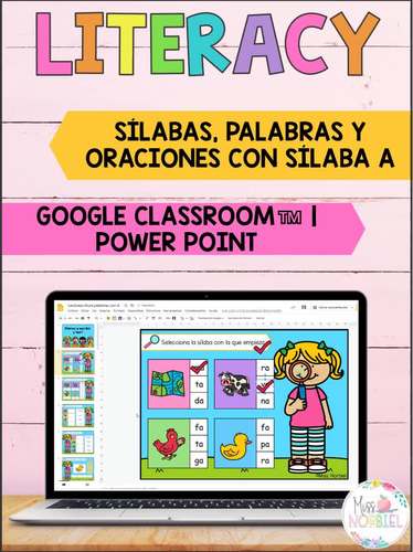 Spanish literacy centers for Google Classroom™ centros de ...