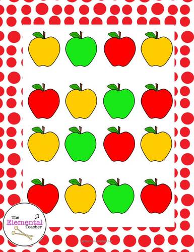 No Prep Steady Beat Charts BUNDLE by The Elemental Teacher | TPT