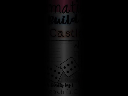 Build a Castle Craft Multiply up to 4 Digits by 1 Digit Game No Prep ...