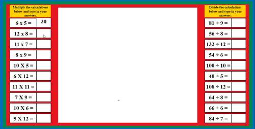 Mystery Digital Pixel Art NO PREP Illusion Multiplication and Division ...