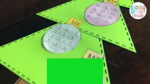 Fact Family Activity Christmas Math Craft for Christmas Bulletin Board ...