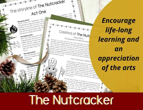 Nutcracker Ballet Music Listening Activity for Secondary 7-12 | TPT