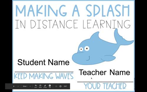 Distance Learning Certificates Google Classroom by Bitten by the ...