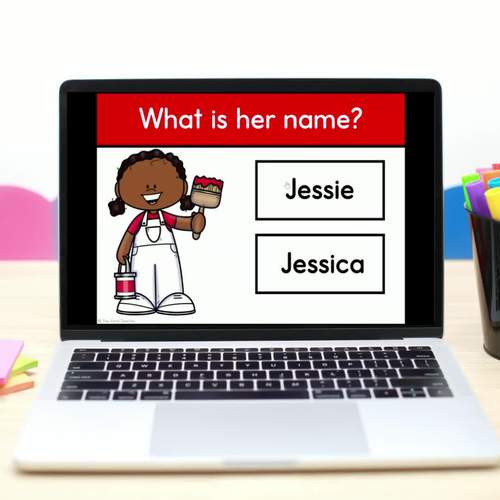 Community Helpers WH- Questions about Painters Google Slides™ and ...