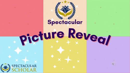 Picture reveal | Mystery Game | Guess the image | 32 images | PowerPoint