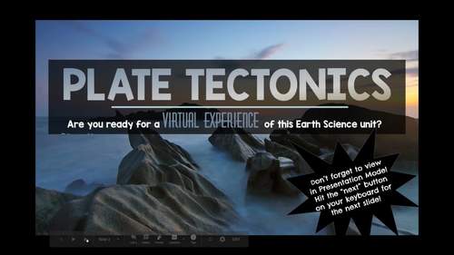 Plate Tectonics Google Classroom Distance Learning | Interactive Digital
