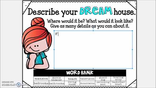 {PAPERLESS} Writing Prompts:The BUNDLE #2 Compatible w/Google Slides & PPT