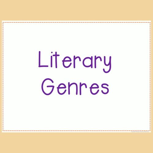 Literary Genres- Presentation by Bilingual Teaching Made Easy | TPT