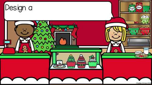 Build a Christmas Cookie for Santa - DIGITAL Christmas Writing Activity