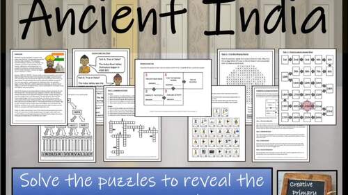 Ancient India Escape Room Activity by Creative Primary Literacy | TPT