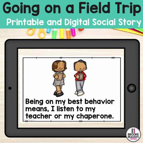 Social Story: Going on a Field Trip - Student Activities & Behavior ...