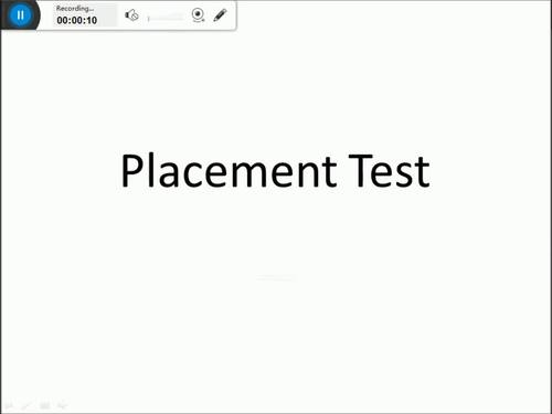 English ESL / EFL Placement Examination / Test for Student Banding by ...