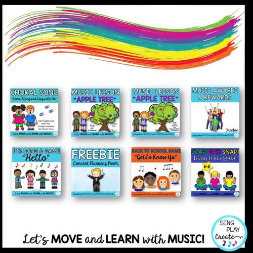 Elementary Music Class Resources + BTS BUNDLE: Songs,Chants,Games,Decor ...