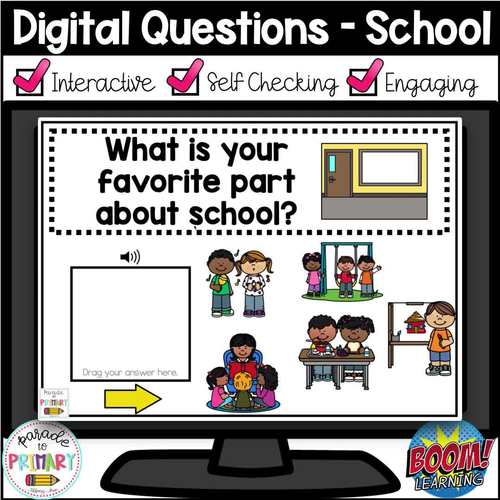 DIGITAL Questions of the Day - Back to School - Distance Learning ...