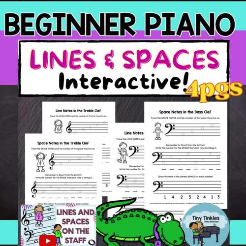 PIANO Beginner Notation MEGA BUNDLE by Tiny Tinkles | TPT