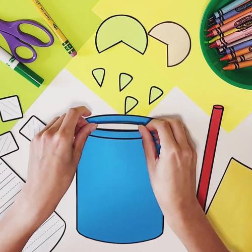 Summertime Craft | Summer Craft Template | Actividad para el Verano