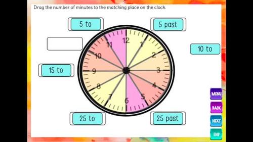 Tell Time Tasks to One Minute Intervals by Aussie Waves | TPT