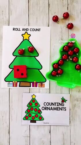 Roll and Count Growing Bundle - Interactive Counting Activities 1 - 12