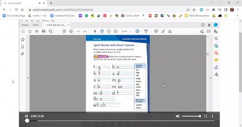 Grade 2 MyView Unit 1 Phonics Minilesson Powerpoints by Jenise Fortunato