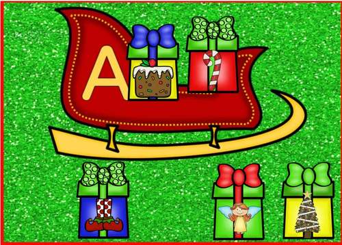December | Christmas Phonics | Vowel Sounds | Boom Cards | K and 1