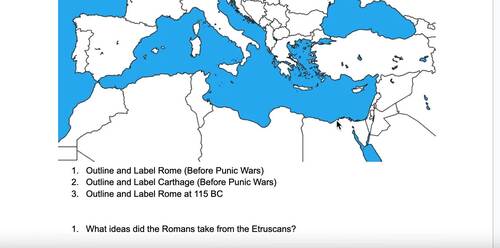 Ancient Rome Review & Assessment Pack, Jeopardy Game, Sorting Activity