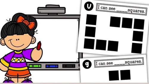Shape Talks Task Cards | Subitizing Numbers to 10 by Serendipity Math Shop