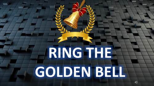 Ring the Golden Bell | PowerPoint Quiz Game (Editable + Music). | TPT