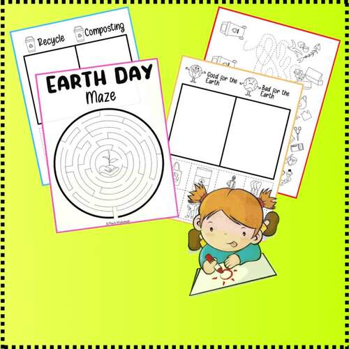 Earth Day Kindergarten Worksheets - Fun and Engaging Earth Day Activities