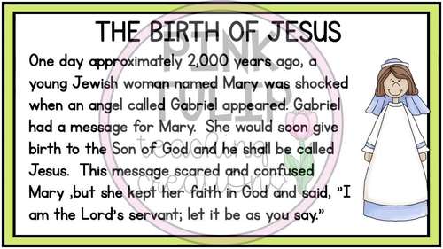 The Birth of Jesus PowerPoint - Guided Teaching | TpT