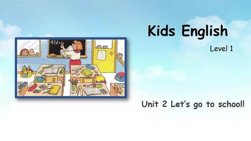 ESL Classroom Vocabulary & Sentence Practice | No-Prep PPT Lesson