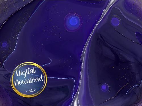 Midnight Opulence Digital paper by Teach Elite | TPT